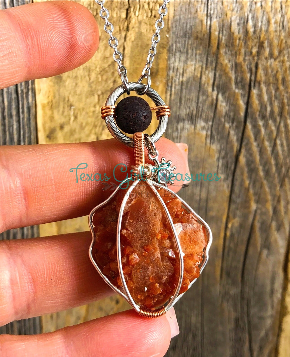 Pecos Diamond Diffuser necklace – Texas Girl Treasures